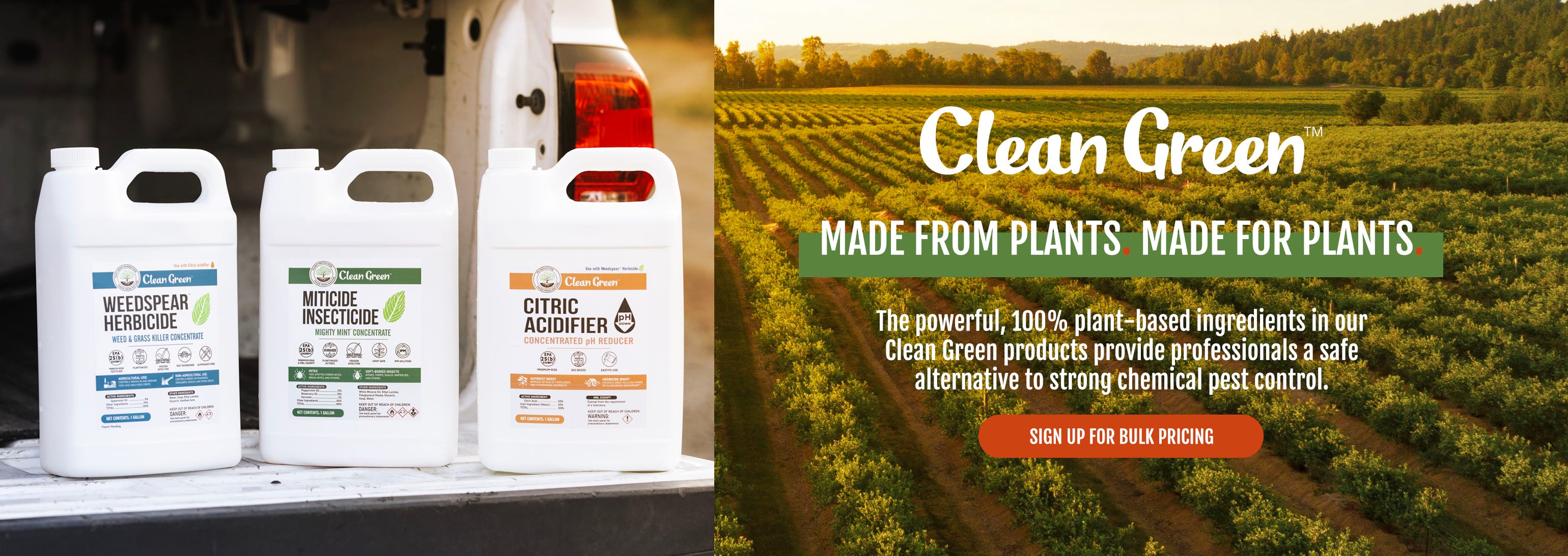Clean Green – Pure Origin Products